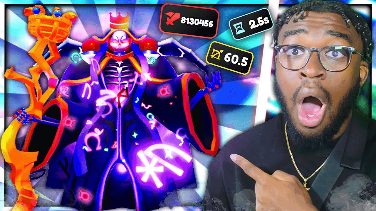 I Spent 50 Hours To Get UNIQUE AINZ OOAL GOWN In Anime Adventures ...