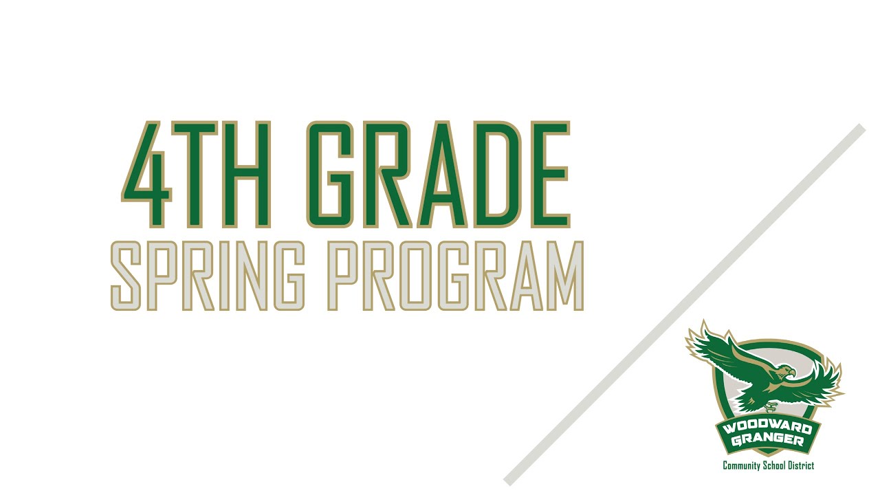 4th Grade Spring Program - YouTube