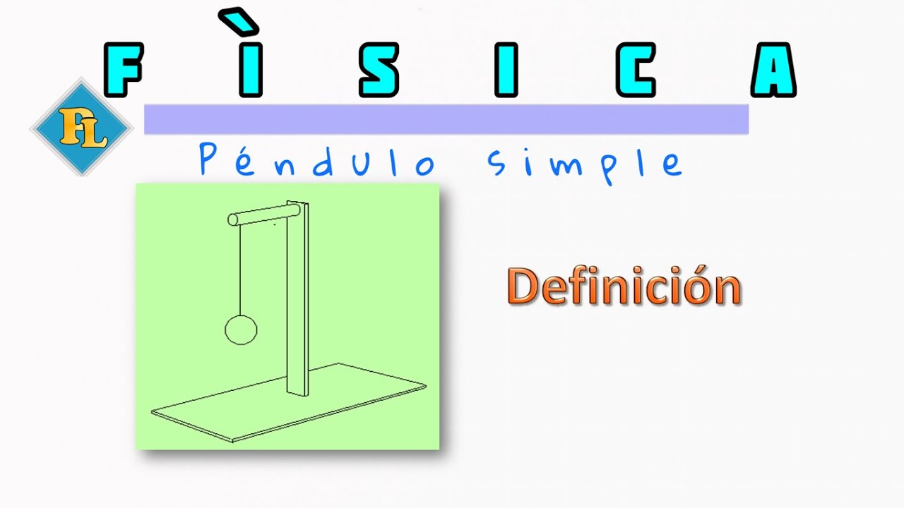 Péndulo simple - Definición - YouTube
