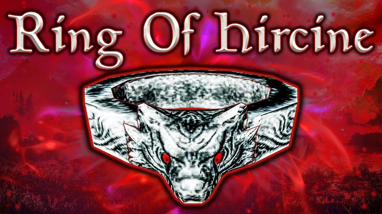 Skyrim SE - Ring Of Hircine - Unique Jewelry Guide - YouTube
