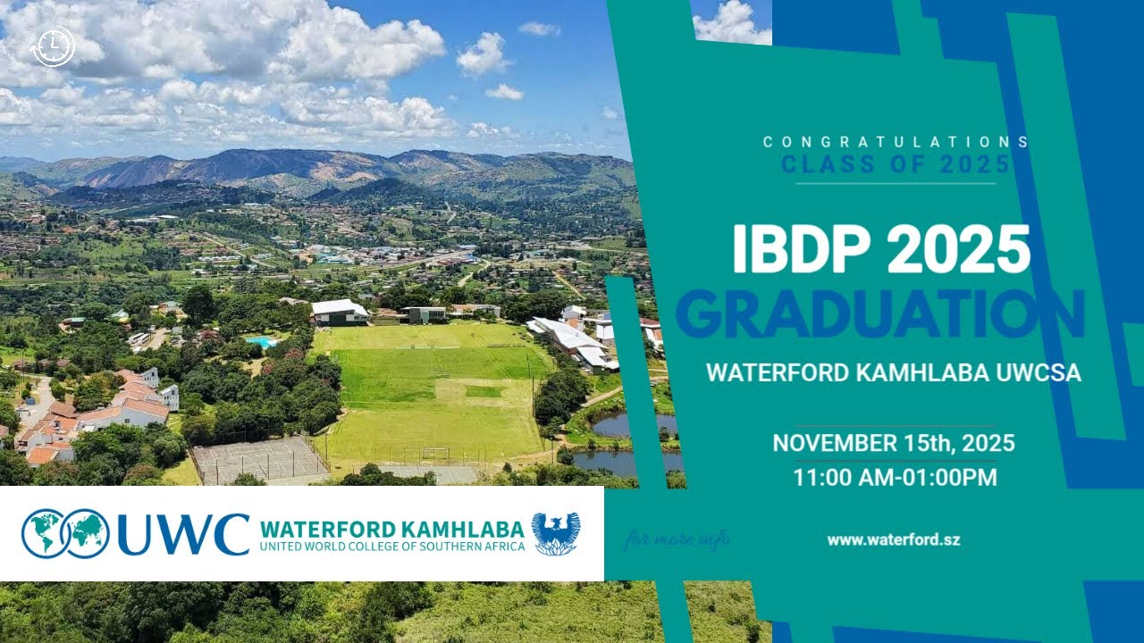 Waterford Kamhlaba UWCSA IBDP 2025 Graduation - YouTube