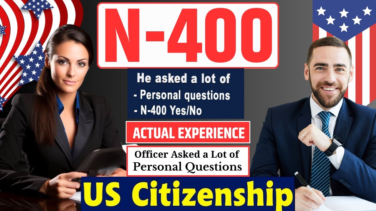 U.S. Citizenship Naturalization Interview Actual Real Experience ...