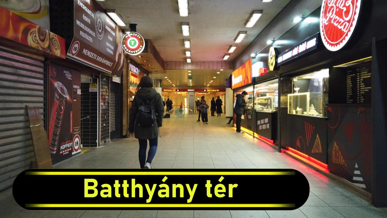 Metro Station Batthyány tér - Budapest 🇭🇺 - Walkthrough 🚶 - YouTube