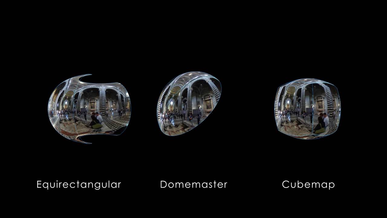 Equirectangular Domemaster Cubemap - YouTube