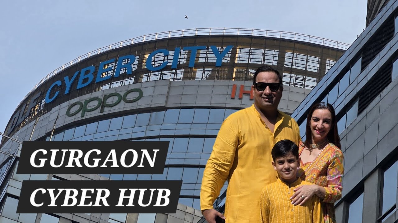 Cyber Hub Walkthrough|| Futuristic Commercial Hub|| Gurgaon - YouTube
