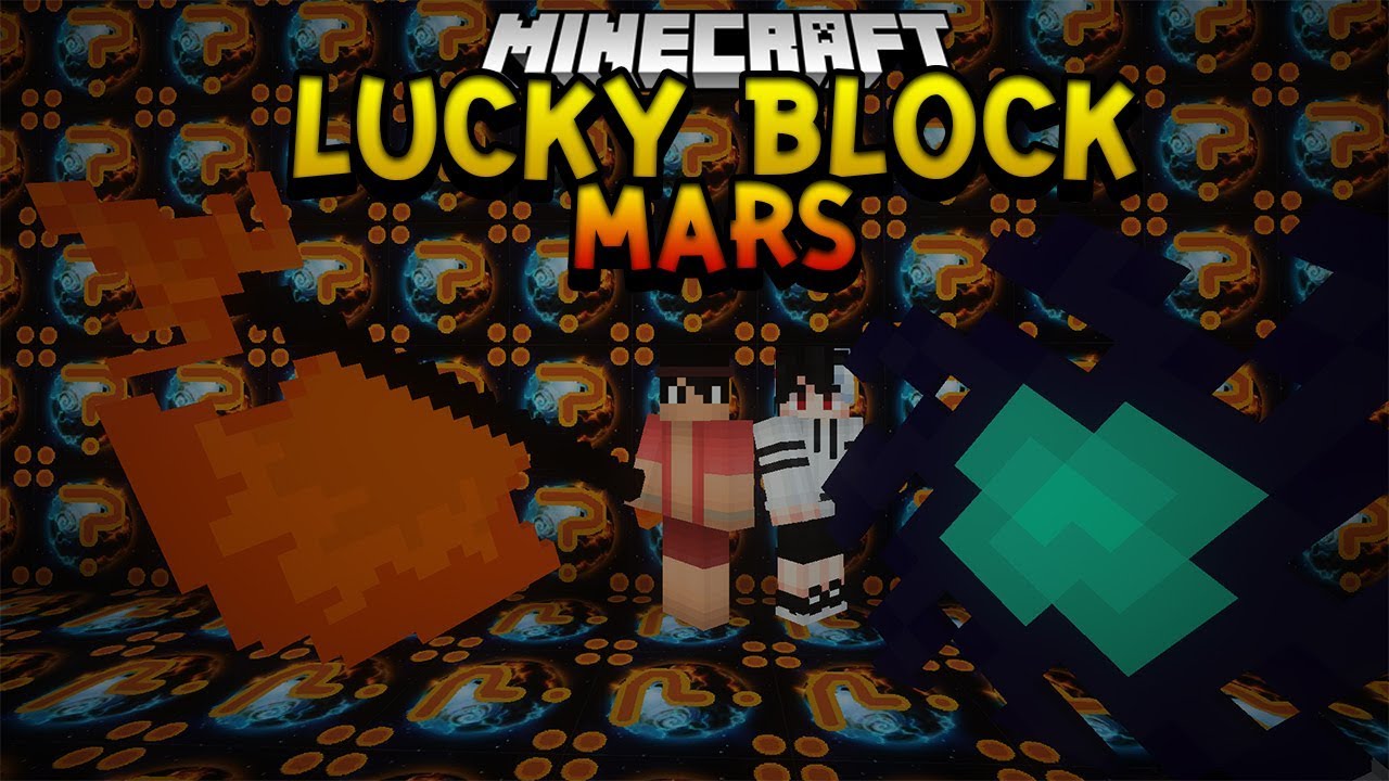 เปิดลักกี้บล็อก Mars Minecraft Lucky Block ft.KyoYakunCh - YouTube