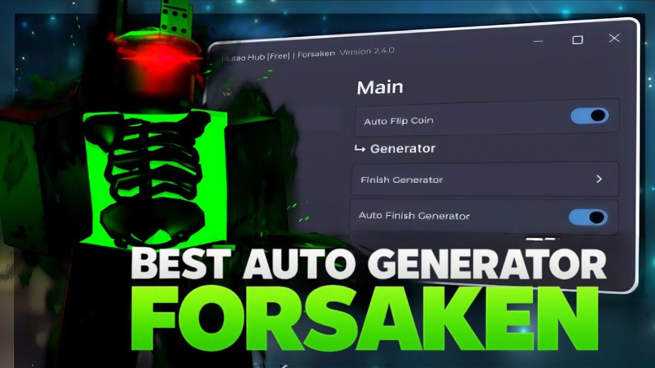 Best Forsaken Script No Key - Auto Generator, Esp Generator,... | SLK ...