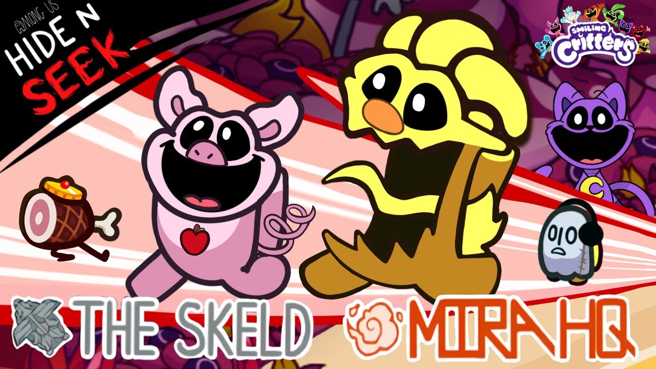 Among Us Hide N Seek - "The Smiling Critters" (Poppy Playtime: Chapter ...