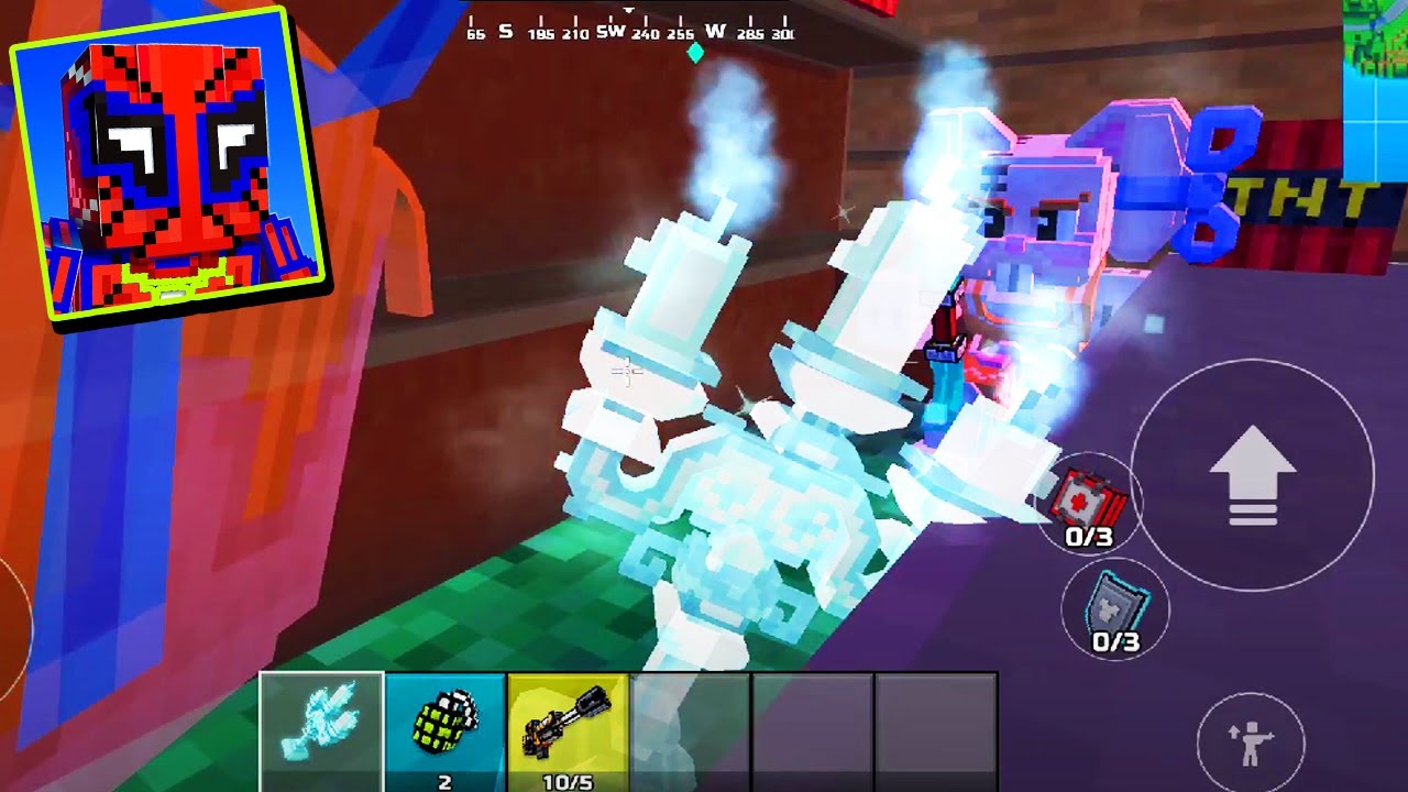 Pixel Gun 3D - The scariest place in the royal battle halloween - YouTube