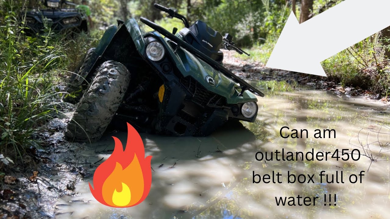 First Ride on Can am build at The ranch ATV park - Outlander 450 Almost ...