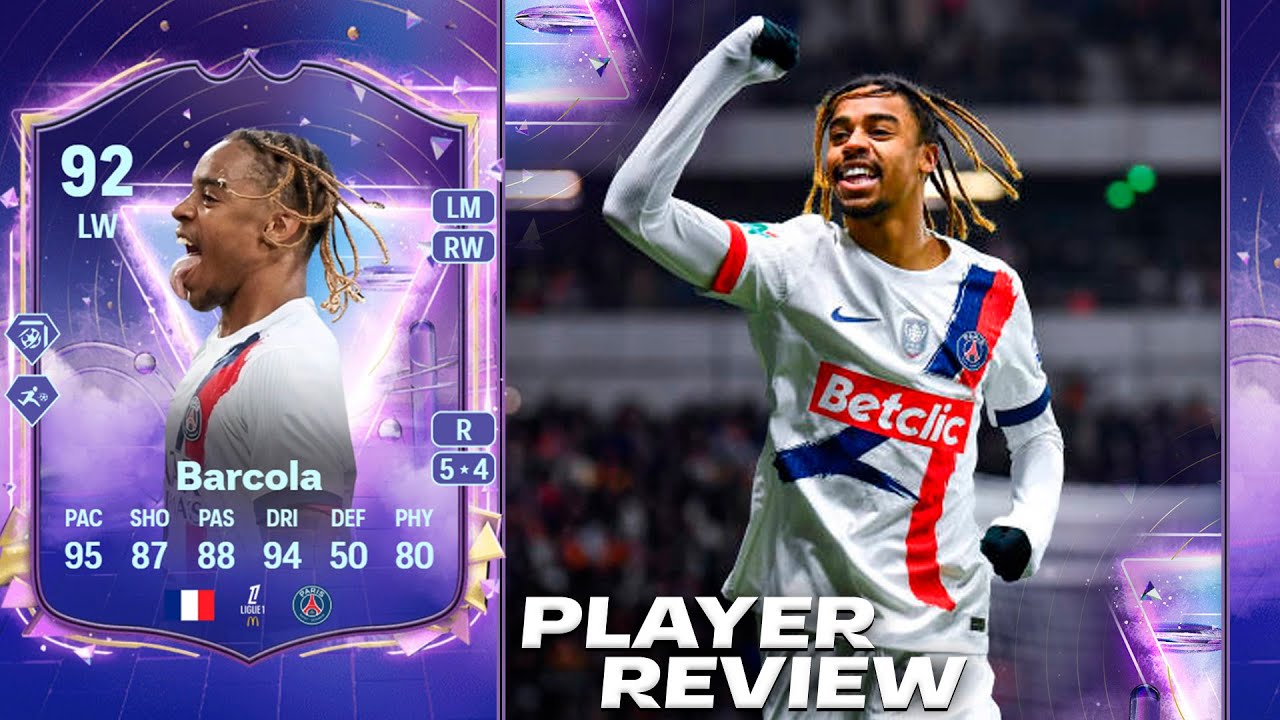 UNA DE LAS MEJORES CARTAS DE LA PROMO! | BARCOLA FUTURE STARS 92 REVIEW ...