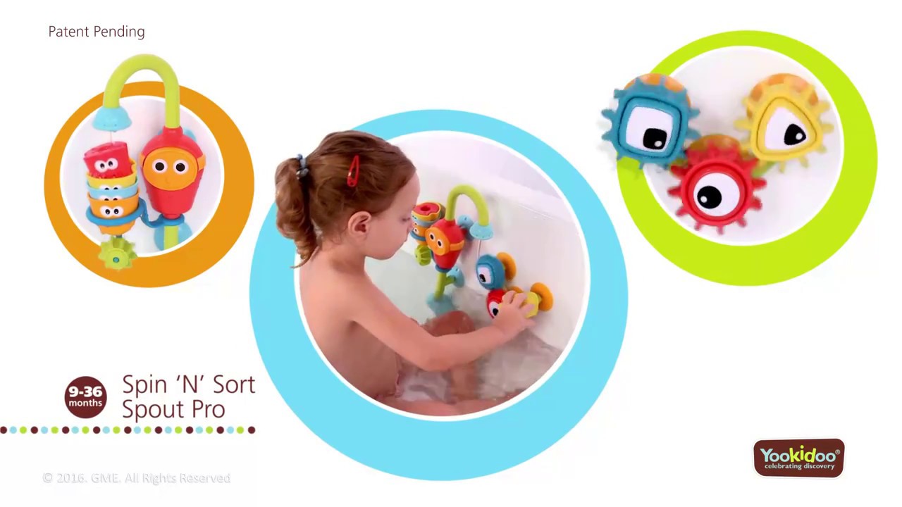 Yookidoo Wesoły Kranik i Wirujące Trybiki - YouTube