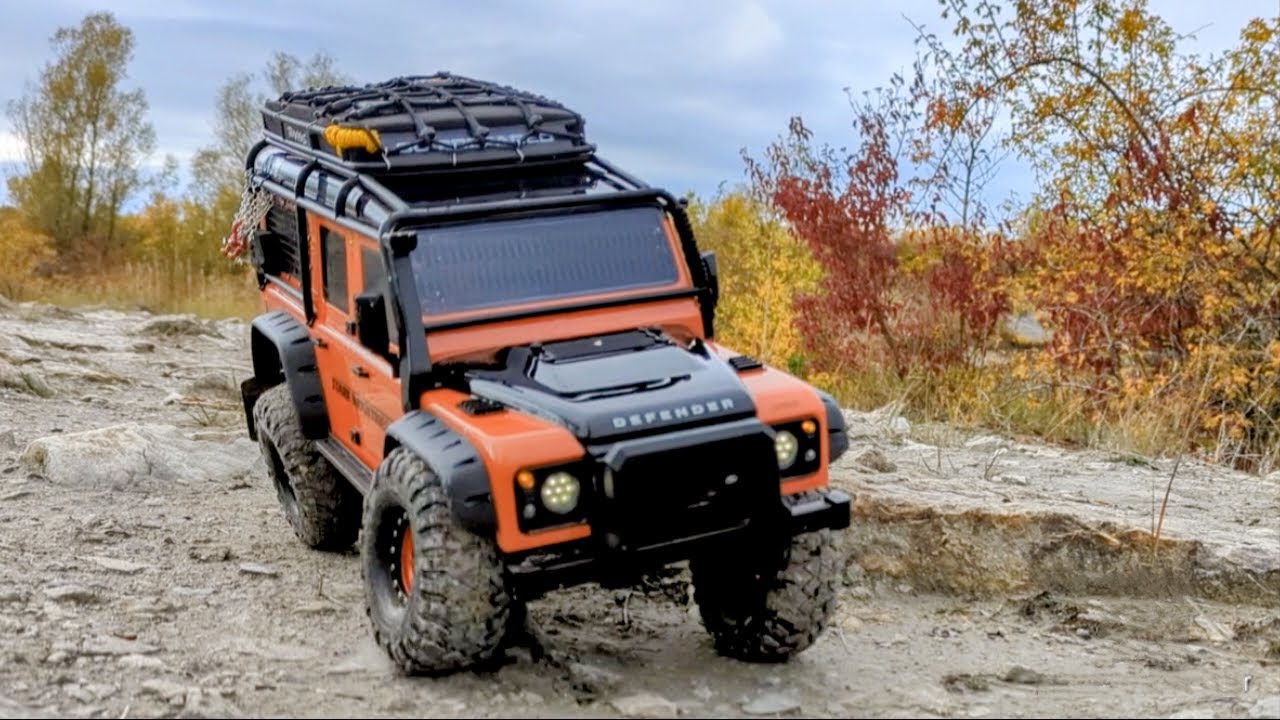 Traxxas TRX4 Defender - Lake Trail (Part III) - YouTube