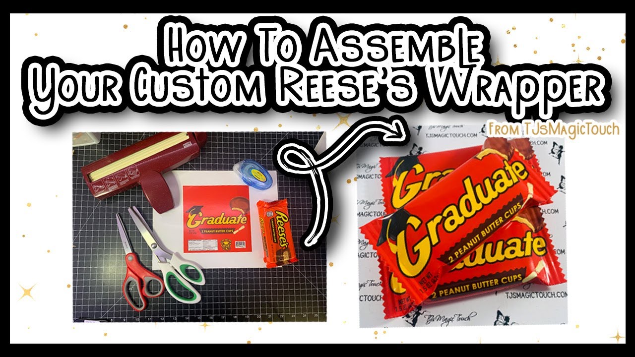 How to Assemble Your Custom Reese's Wrapper | Beginner Friendly - YouTube