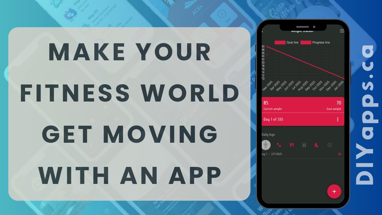 How to add a out of the box weight tracker to your fitness routine (no coding required) - YouTube