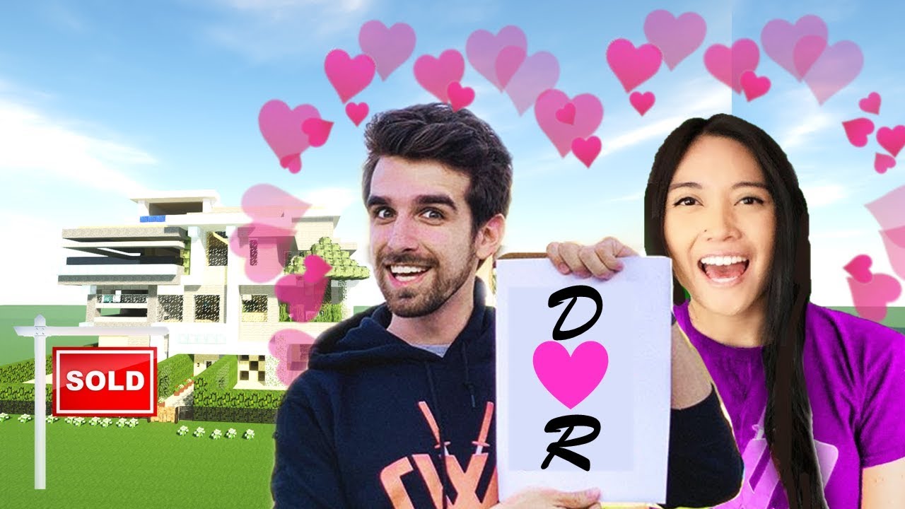 I Made a GIANT CWC Daniel and Regina love house in Minecraft - Spy ...