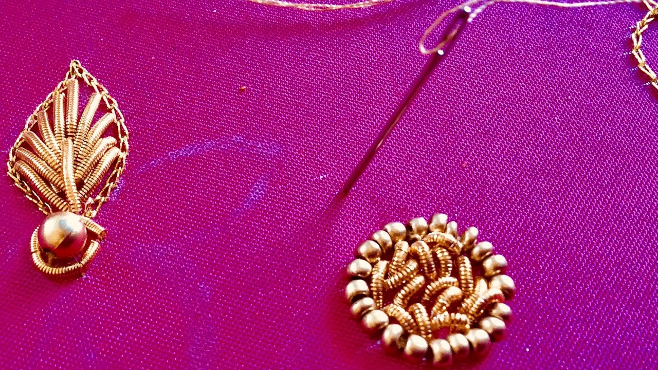 Aari Embroidery Tutorial. ~ 10 - YouTube