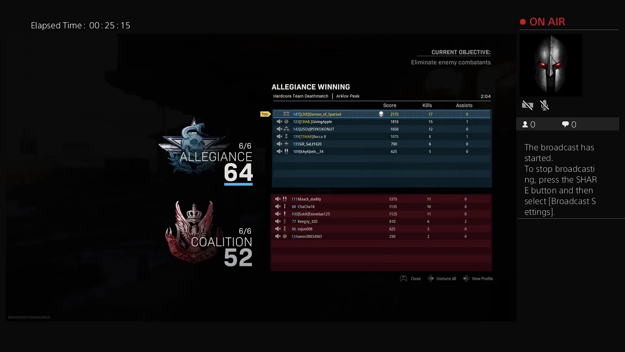 Demon_of_Sparta4's Live PS4 Broadcast - YouTube