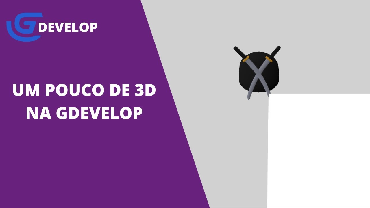 GDevelop 2024 - Um pouco de 3D - YouTube
