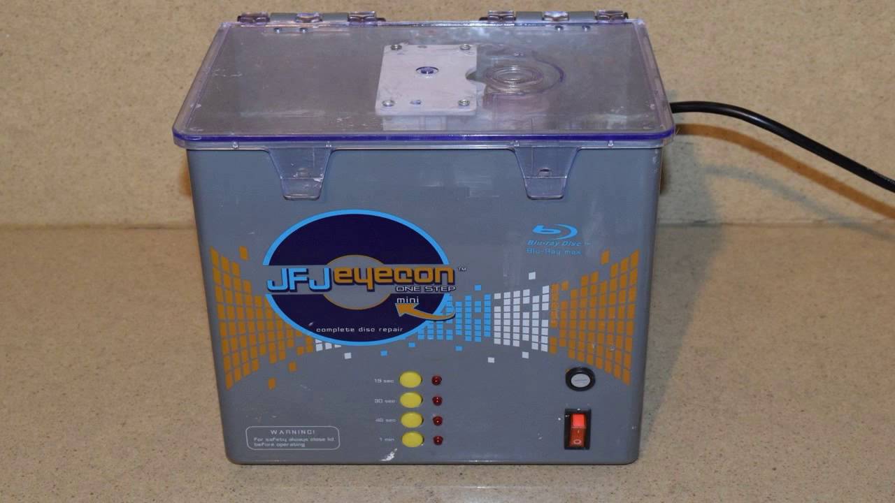 JFJ Easy Pro Video Game CD DVD Blu Ray Repair Machine 110V - YouTube