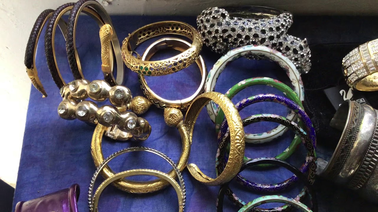 All about vintage bracelets in my collections - YouTube