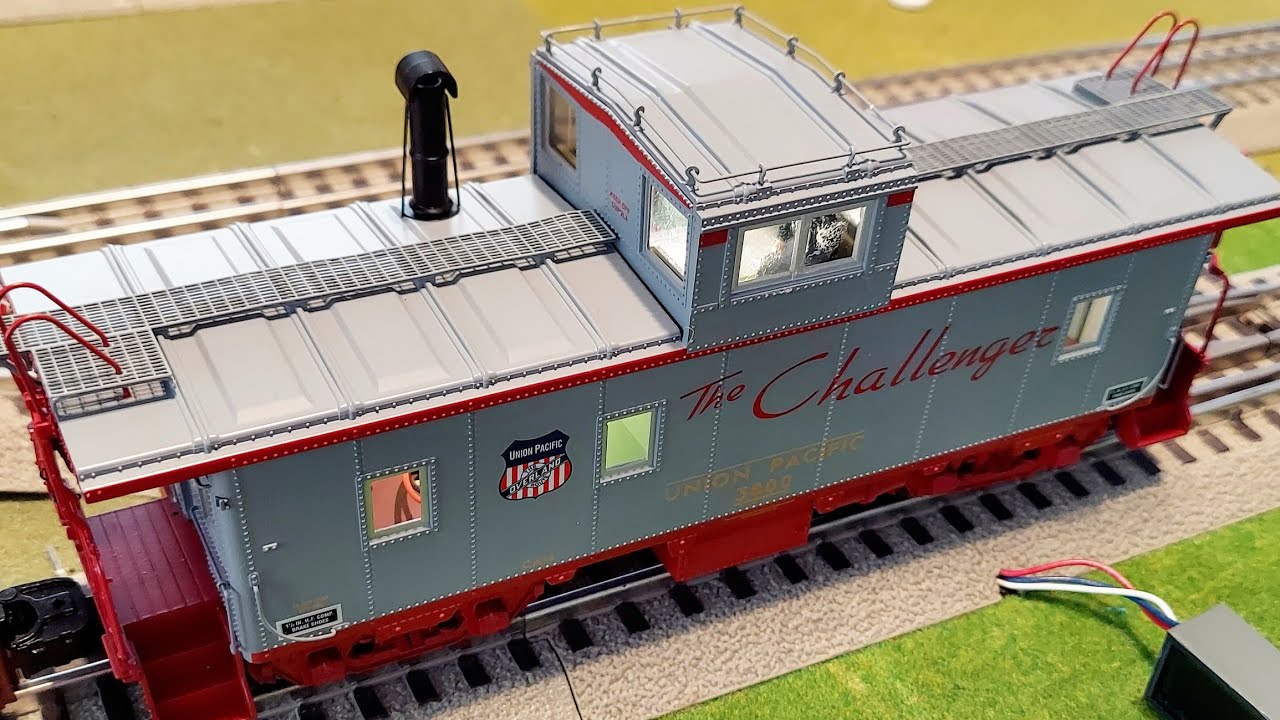 Lionel's VISION Union Pacific CA-4 Challenger Caboose (Review 2024) - YouTube