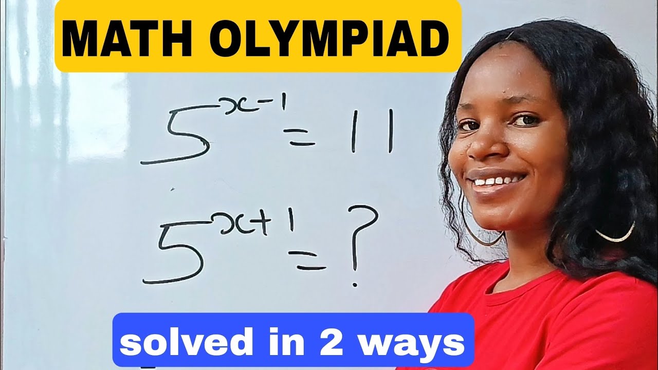 A trending math OLYMPIAD question involving exponentials. - YouTube