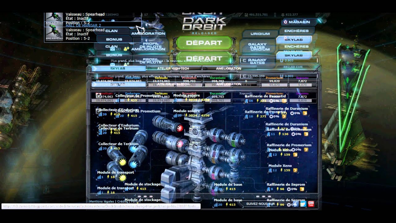 Darkorbit | Skylab et High Tech - YouTube