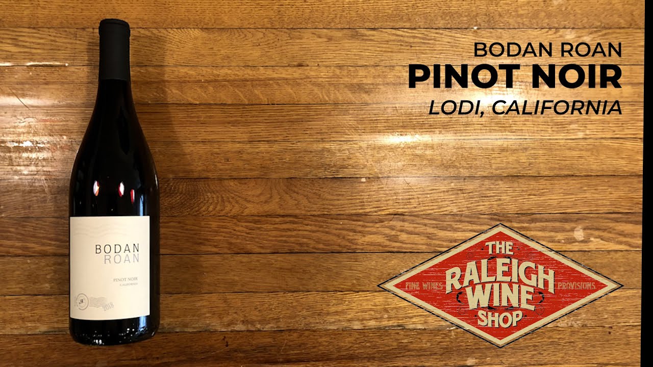 Bodan Roan Pinot Noir - YouTube