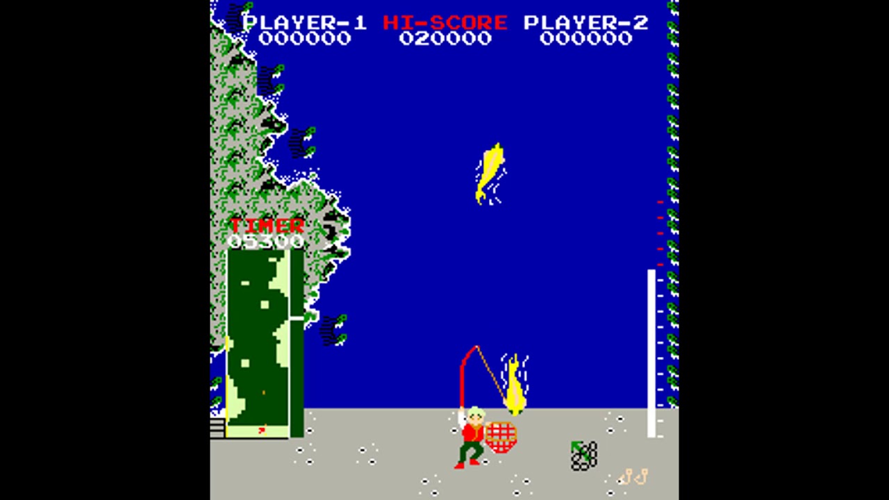 Game of the day 2377 Angler Dangler (アングラー・ダンガラー) Data East Corporation ...