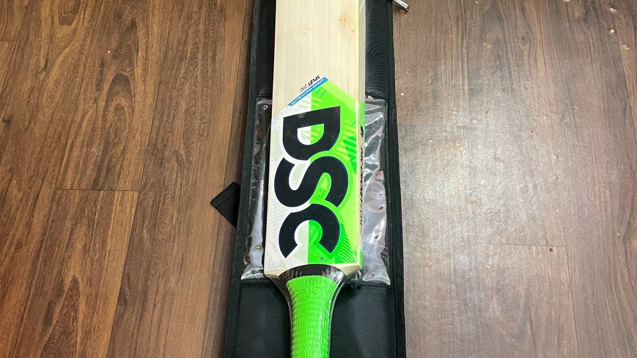 MY NEW DSC SPLIIT 200 BAT REVIEW - YouTube