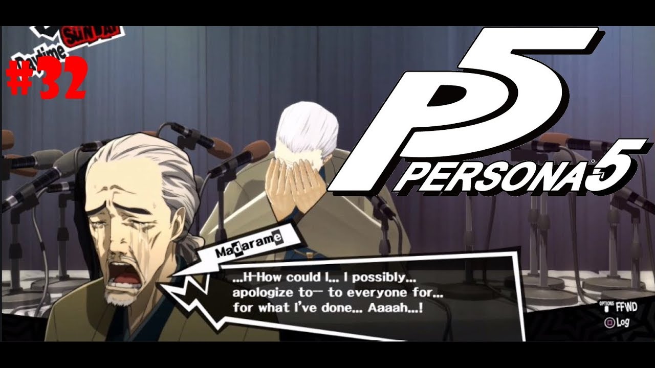 Persona 5 Episode 32: Old Man Crying - YouTube