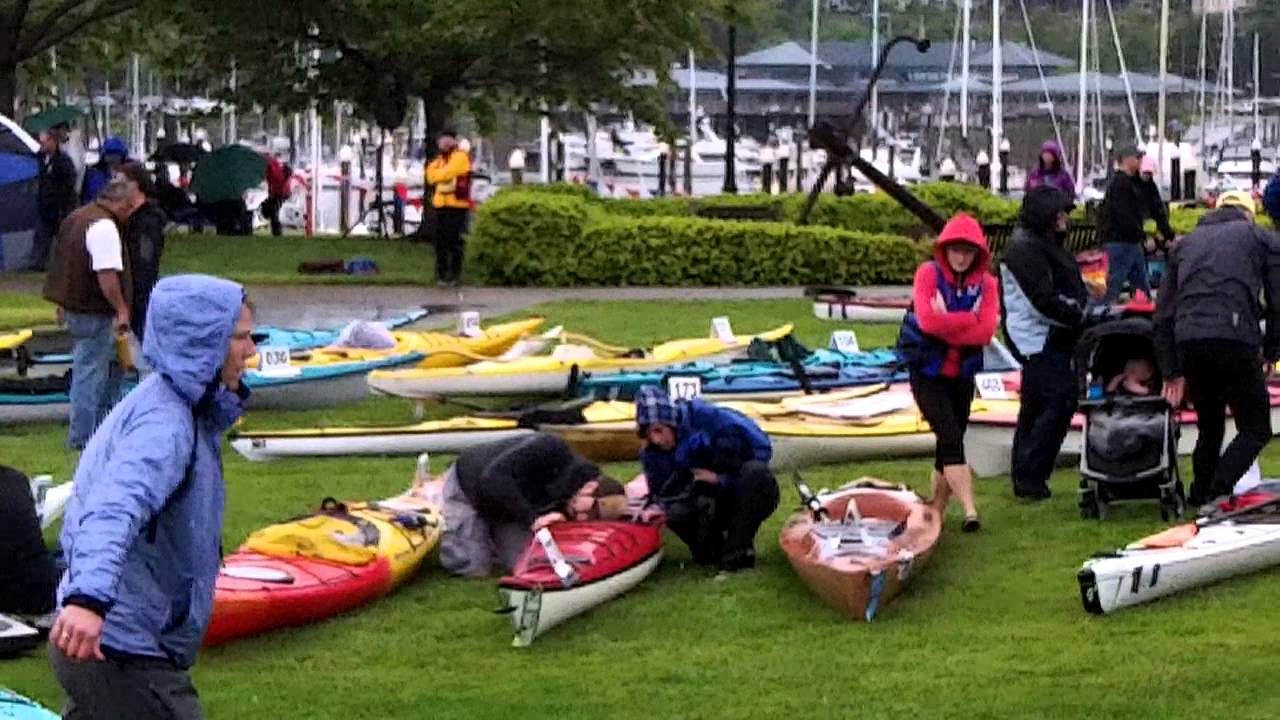 Kayaks at Zuanich Park 2013 Ski to Sea - YouTube