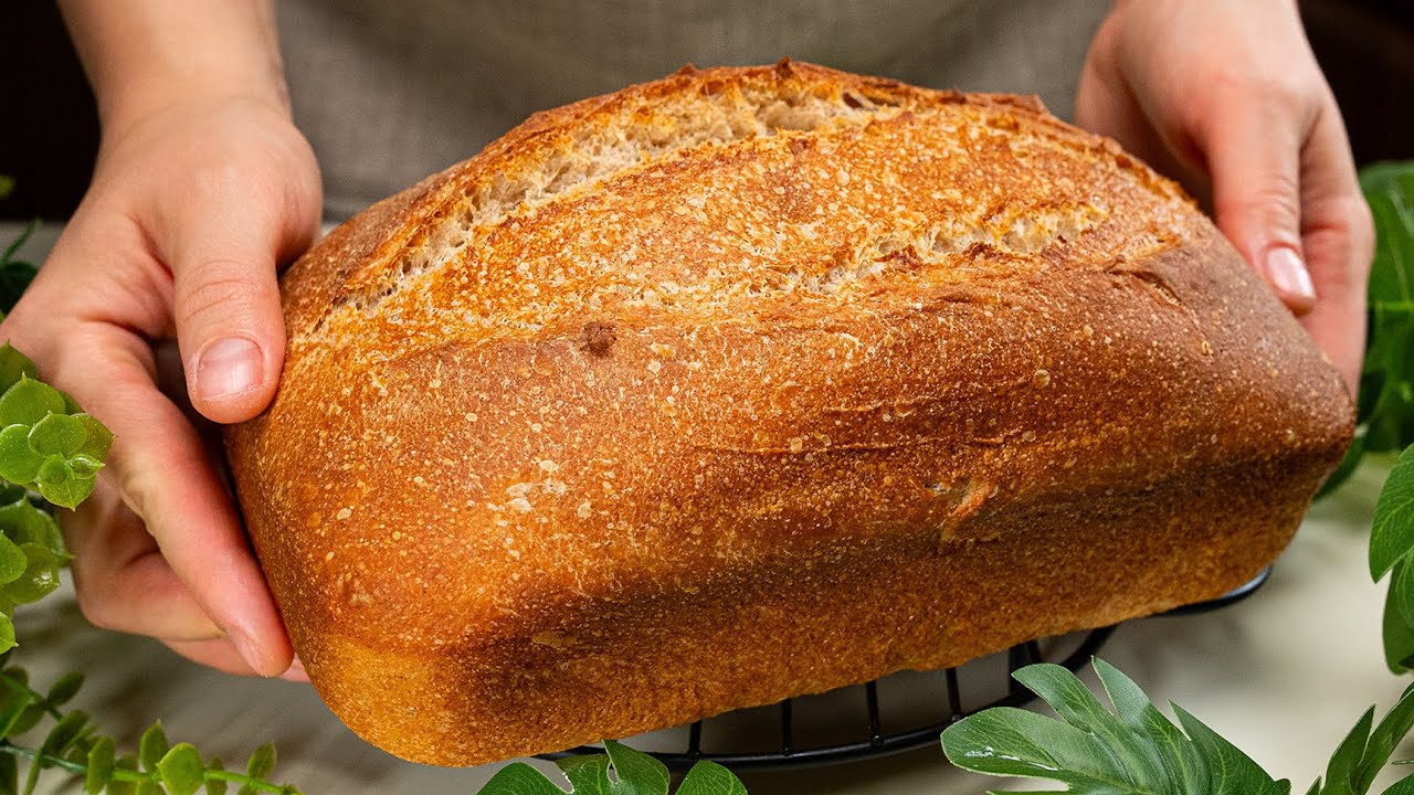 This Bread Stays Fresh for a Week! 🥖 Crispy Outside, Soft Inside – Just ...