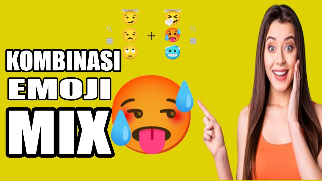 cara yang benar gabungkan emoji terbaru - YouTube