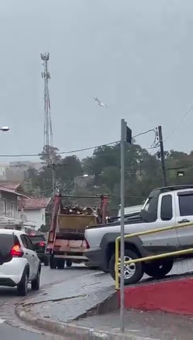 Voepass Flight 2283 a large passenger plane crashes in Vinhedo Brazil ...