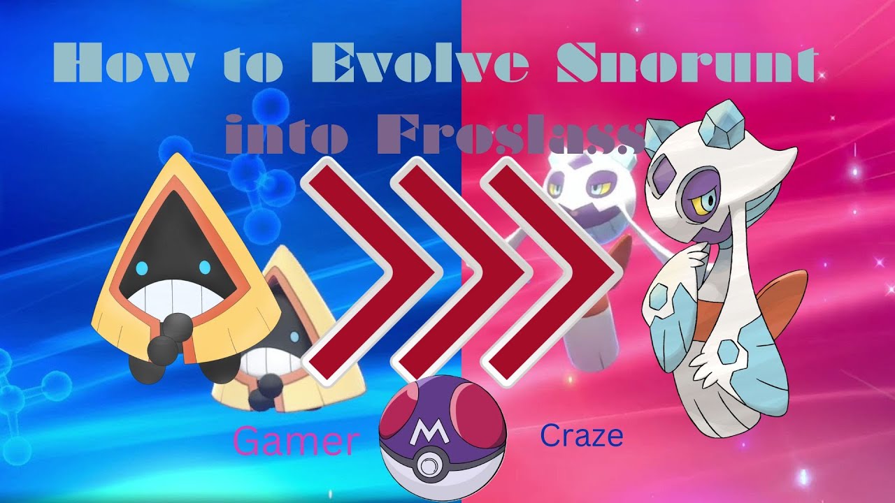 How to Evolve Snorunt into Froslass in Pokémon Sword - YouTube