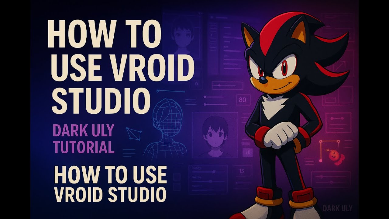 Create Your Own 3D Avatar in VRoid Studio |Tutorial Part 1 - YouTube