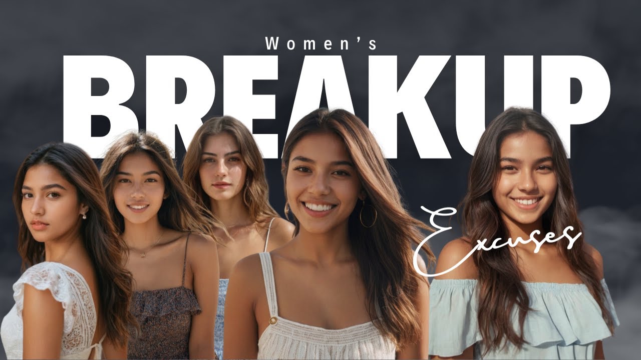 Women's 10 Break up excuses for guys (Are you one of them?) - YouTube