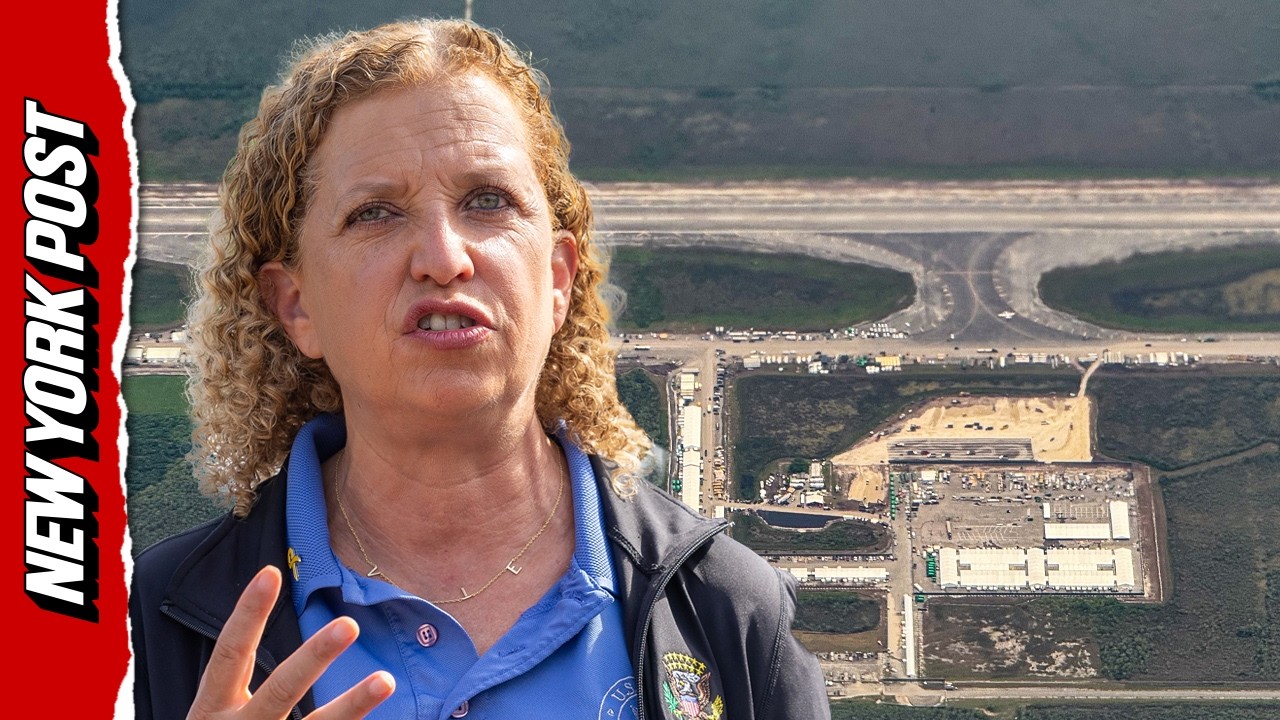 Dem Rep. Wasserman Schultz on Alligator Alcatraz: 'They're abusing ...