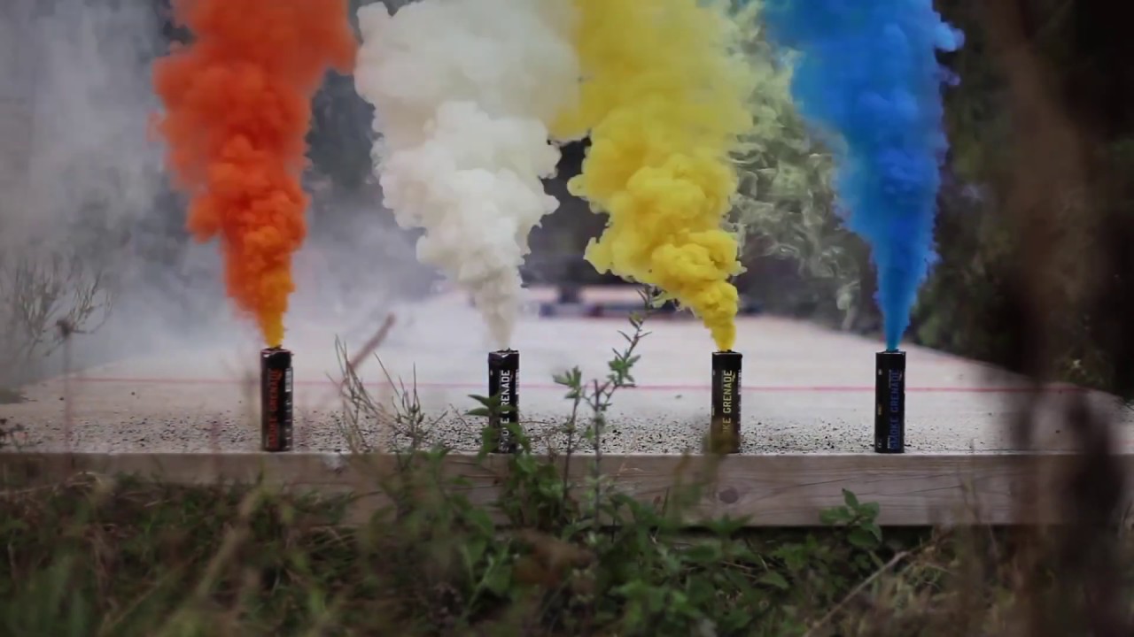 Firework Crazy - Enola Gaye WP40 Smoke Grenade How To Use Safely Video ...