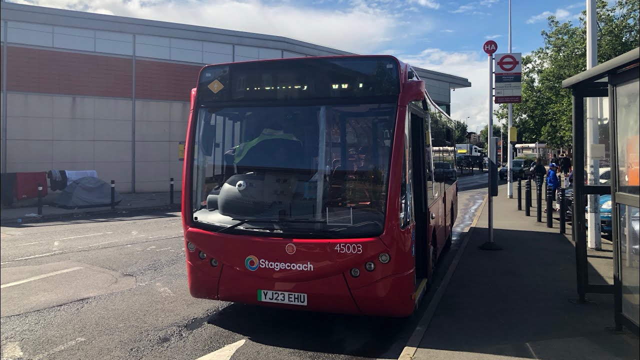 FULL ROUTE VISUAL | Stagecoach London Route W5 - Archway to Harringay ...