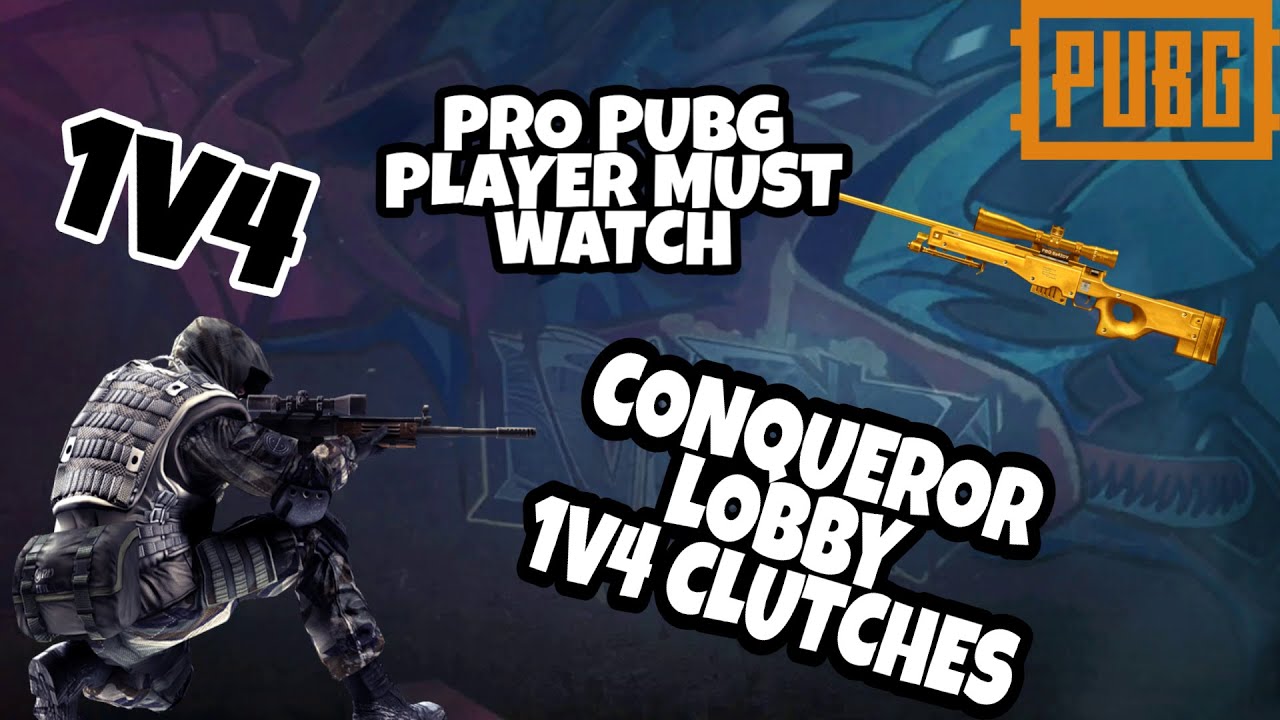 INSANE CONQUROR LOBBY CLUTCHES |PRO PLAYER MUST WATCH - YouTube