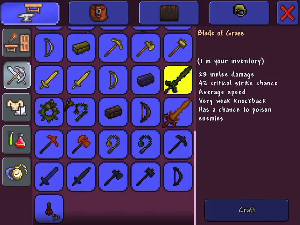 Terraria: Fiery Great Sword!!! [3] - YouTube