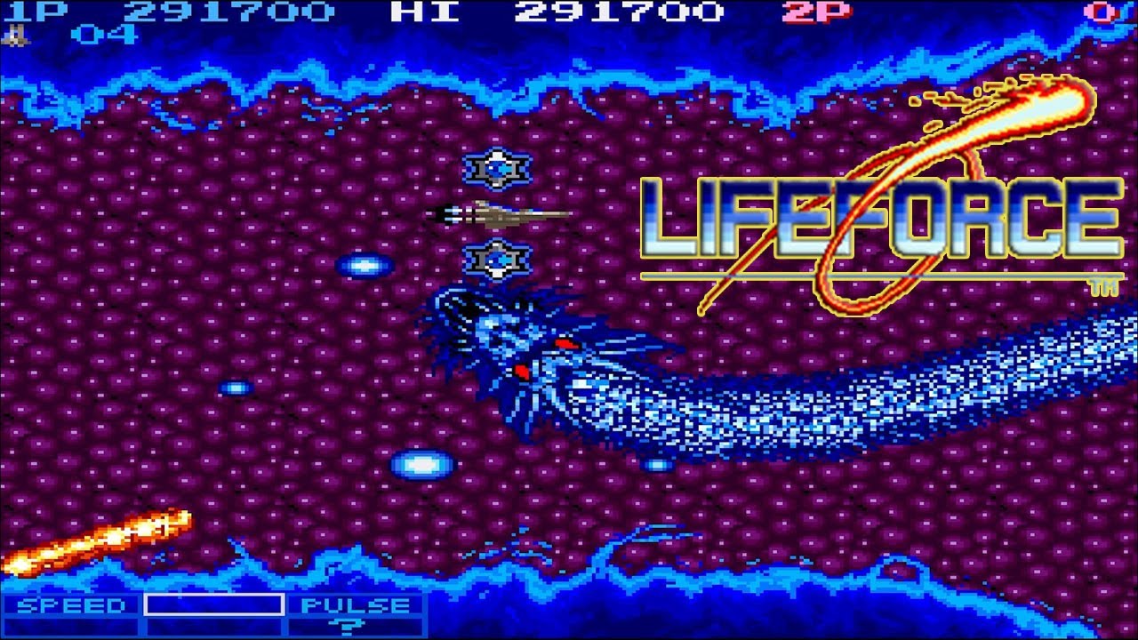 Arcade ライフフォース / Life Force - 一周目 - YouTube