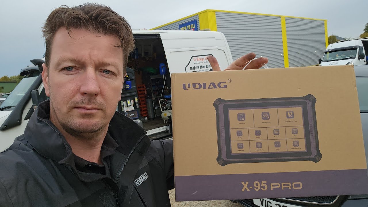 UDIAG X95 PRO Diagnostic Scan Tool Review - YouTube