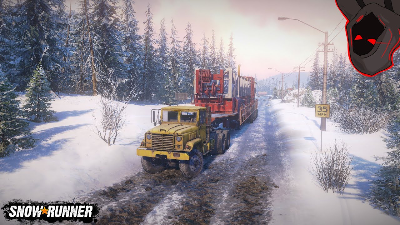 TRANSPORT PLATFORMY WIERTNCZEJ! - Snowrunner #22 - YouTube