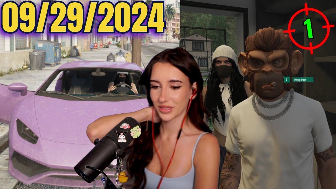 [09/29/2024] - Acie Twitch VOD | Vee JJ Hustling in GTA RP | NoPixel 4. ...