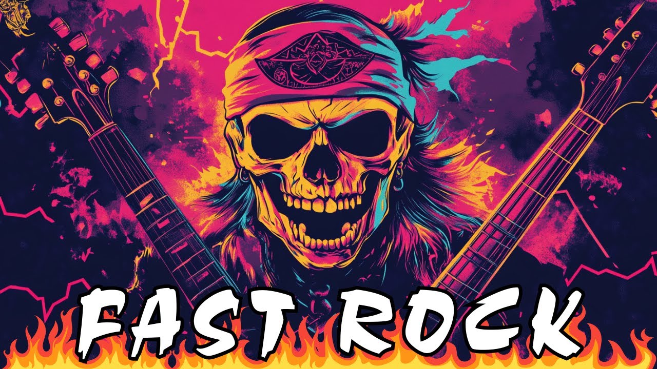 NONSTOP FAST ROCK ANTHEMS ⚡ The Most Intense and Electrifying Rock ...