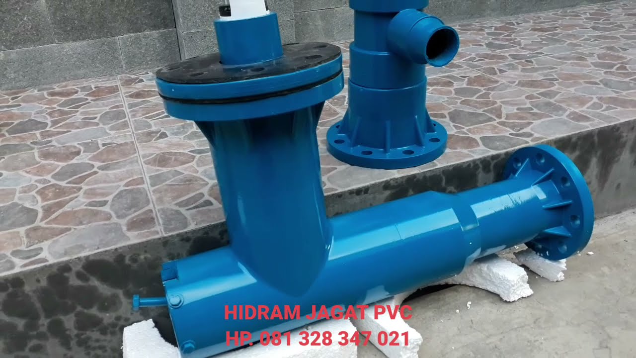 Pompa Hidram JAGAT PVC 4 Inchi - YouTube